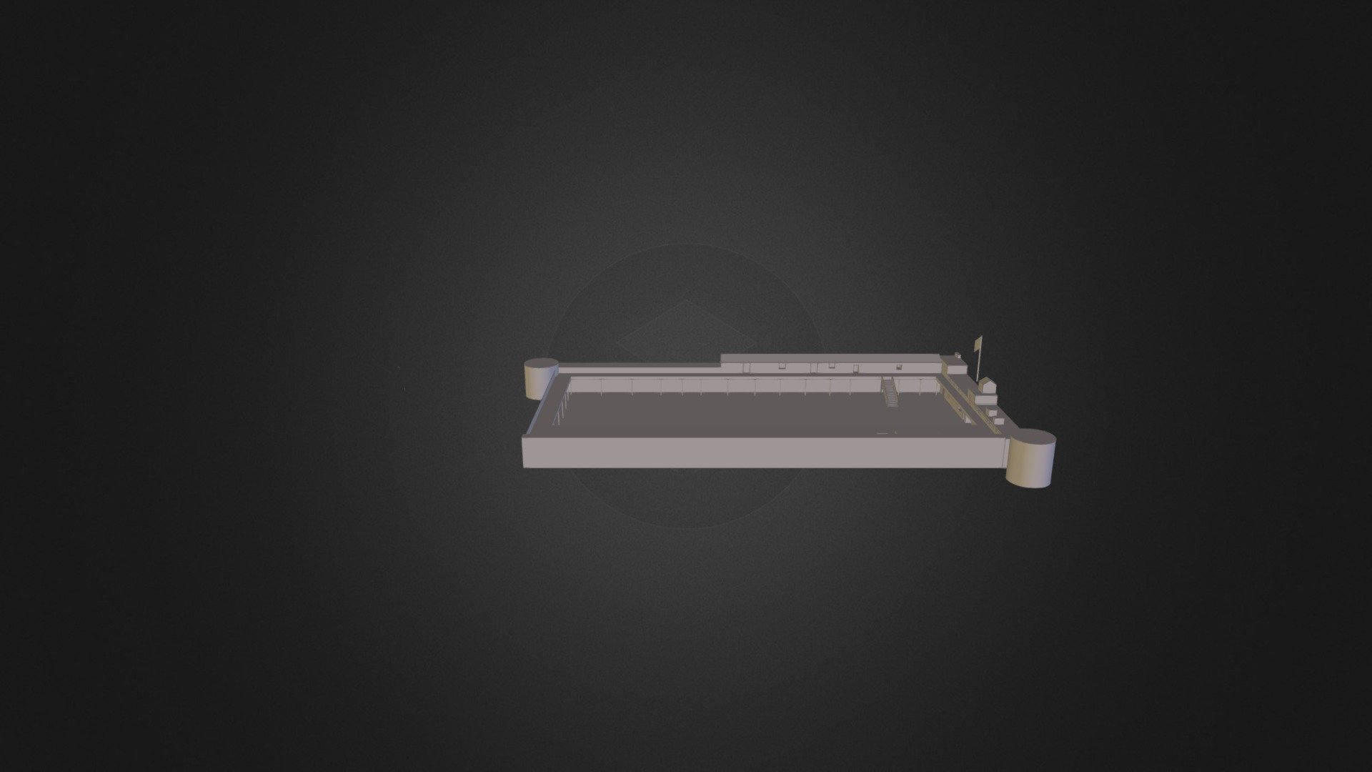 Bent's Fort Model Ft Triangles - 3D model by jbuchkoski [0b1be08 ...