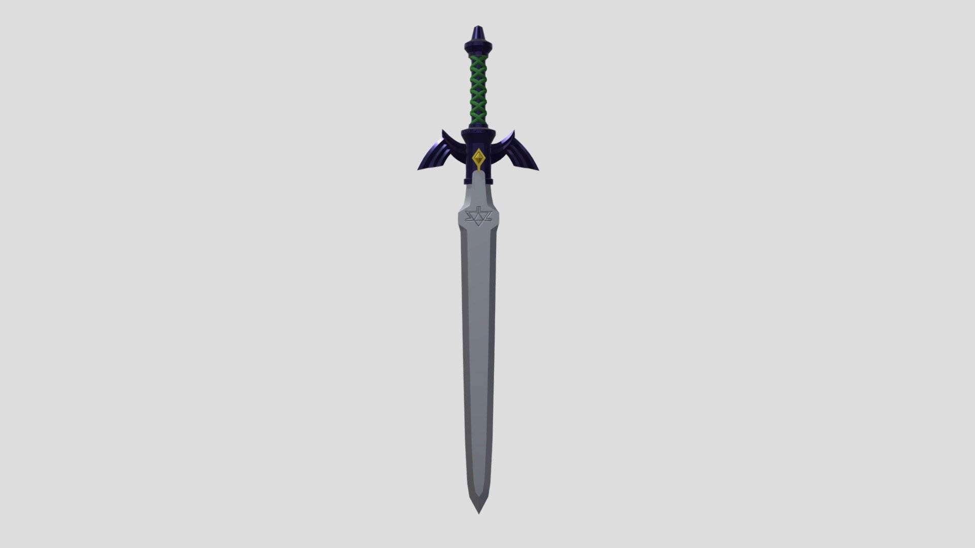 Master Sword - 3D model by maariodf (@mariodf) [0b1c10e] - Sketchfab