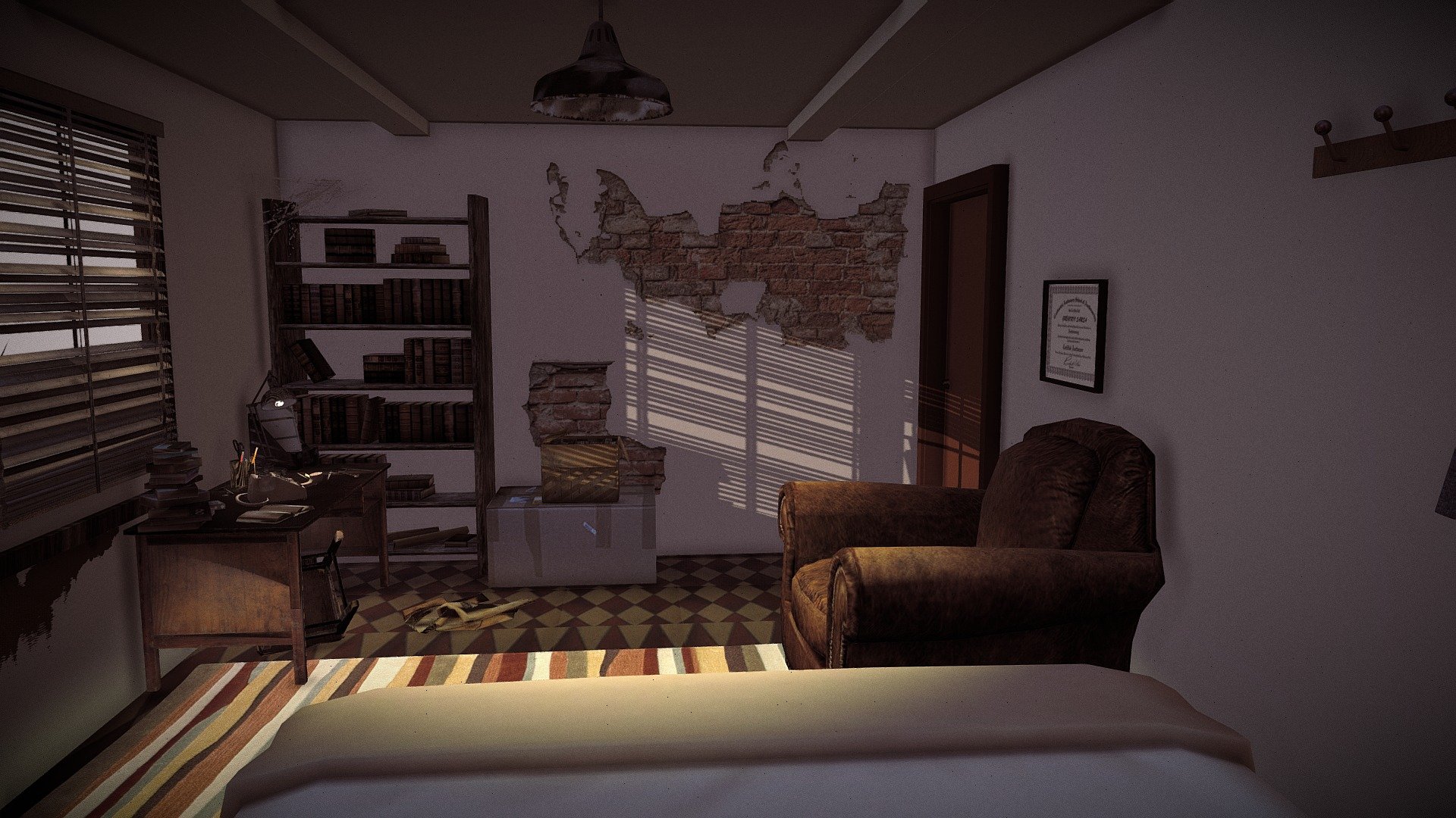 Gregory Samsa's room - Buy Royalty Free 3D model by pixol3d [0b1c936 ...