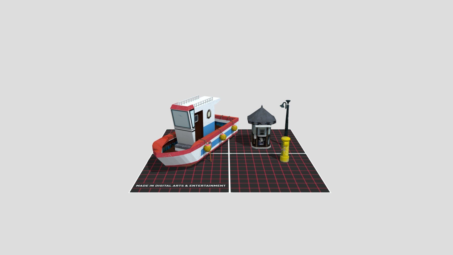 Props Scene - Download Free 3D model by GuillermoSig [0b1d13d] - Sketchfab