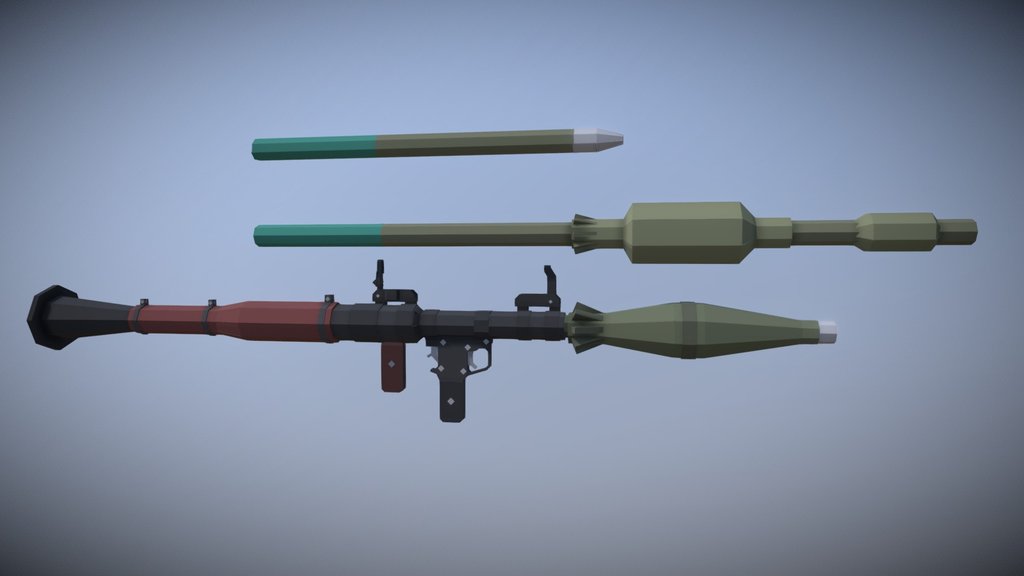 Grenade and rocket launchers - A 3D model collection by p.polesskiy ...