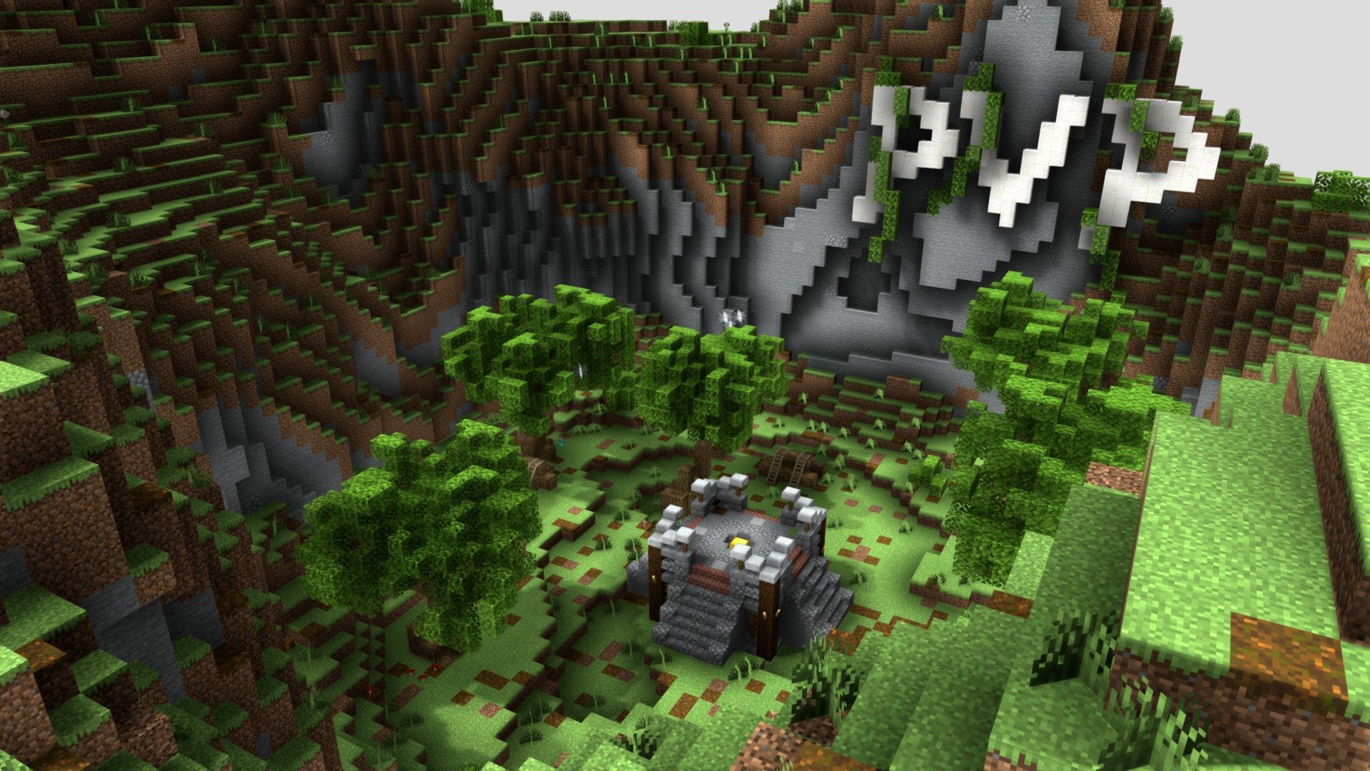 Minecraft PVP Arena - 3D model by zenwood (@amir.saranbih) [0b21e9c ...