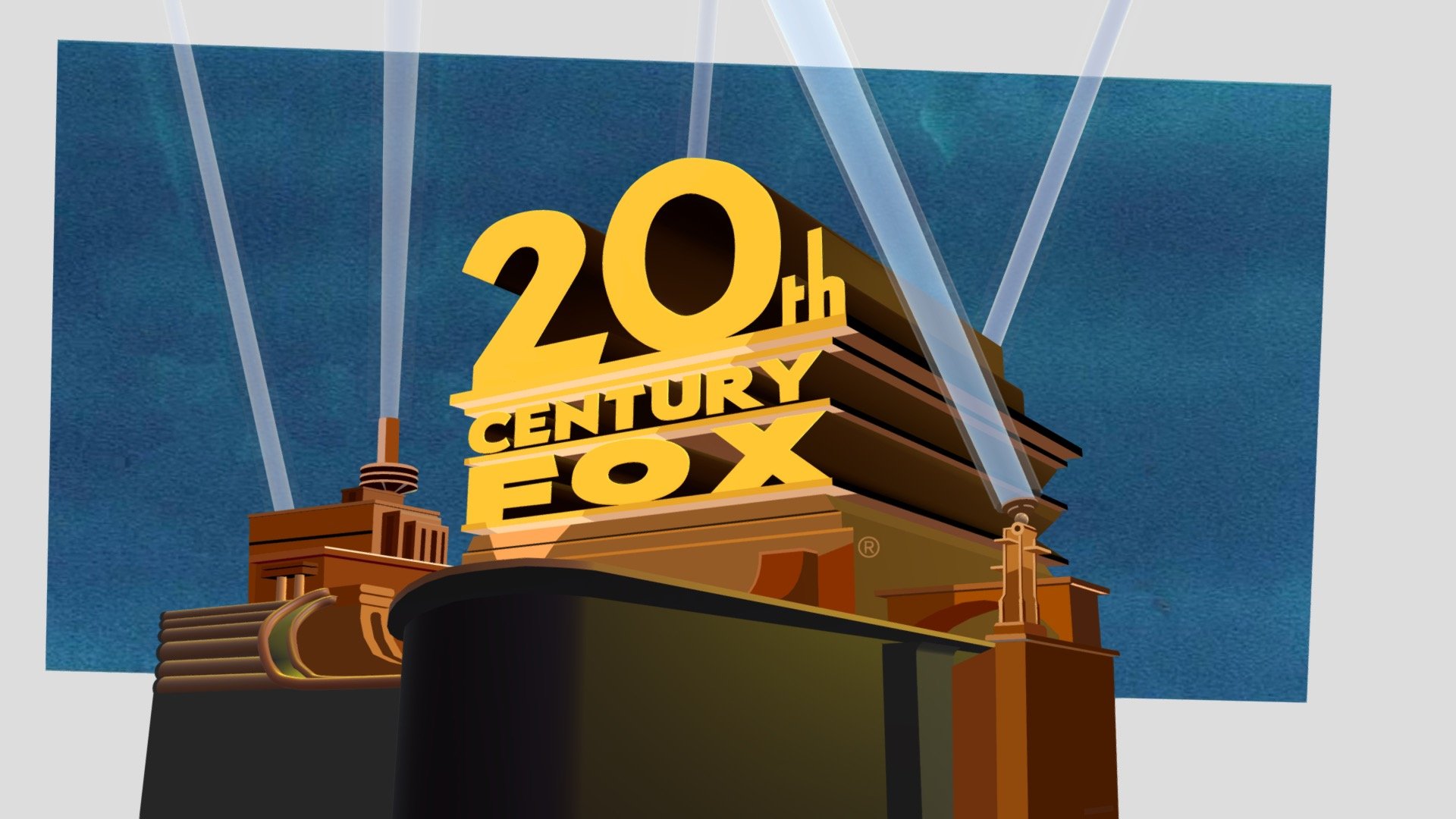 20th Century Fox 1981 Logo Remake V9 - Download Free 3D model by ...