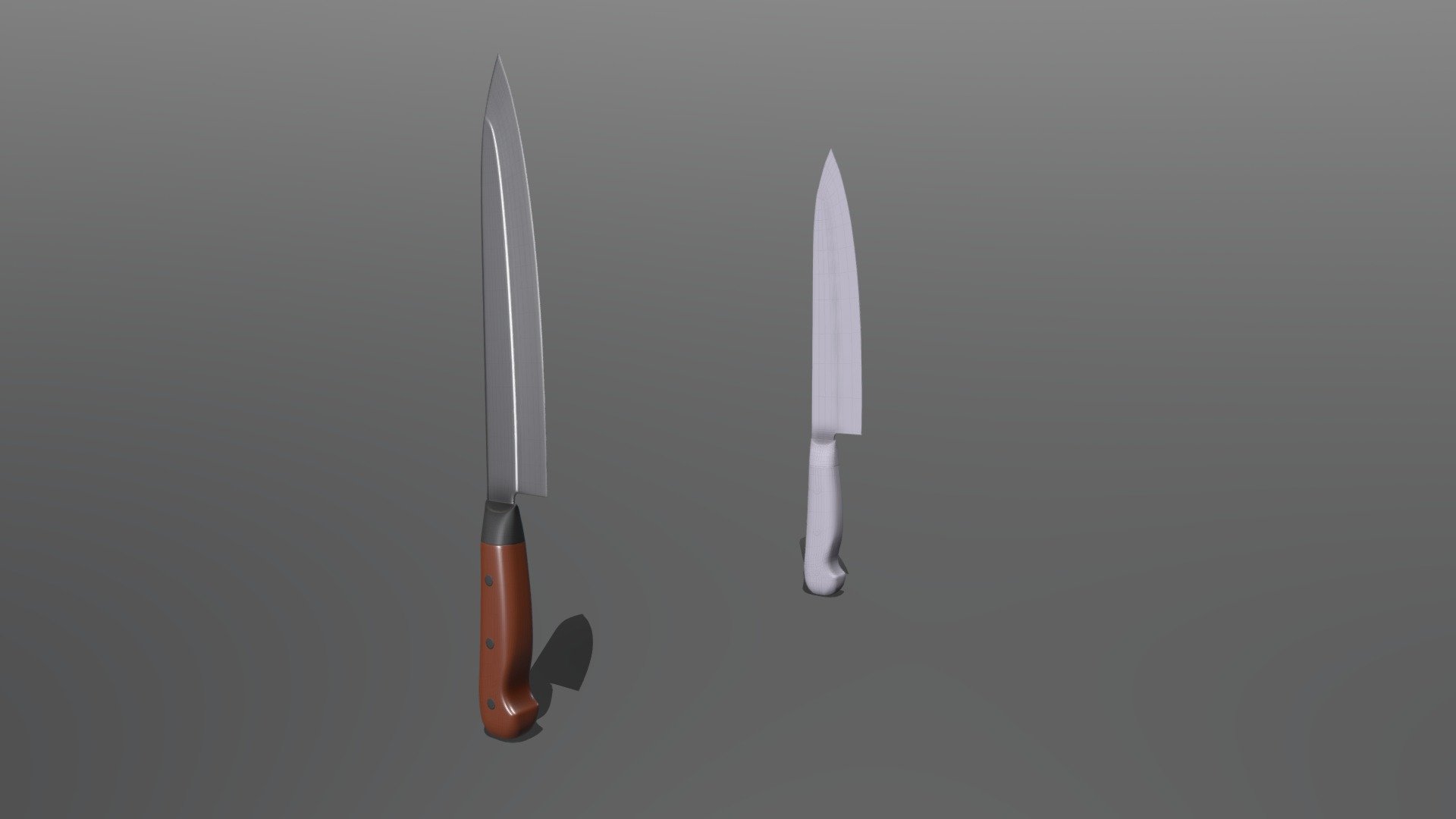 Knife - 3D model by Nick Bassett (@NickBassett) [0b23caf] - Sketchfab