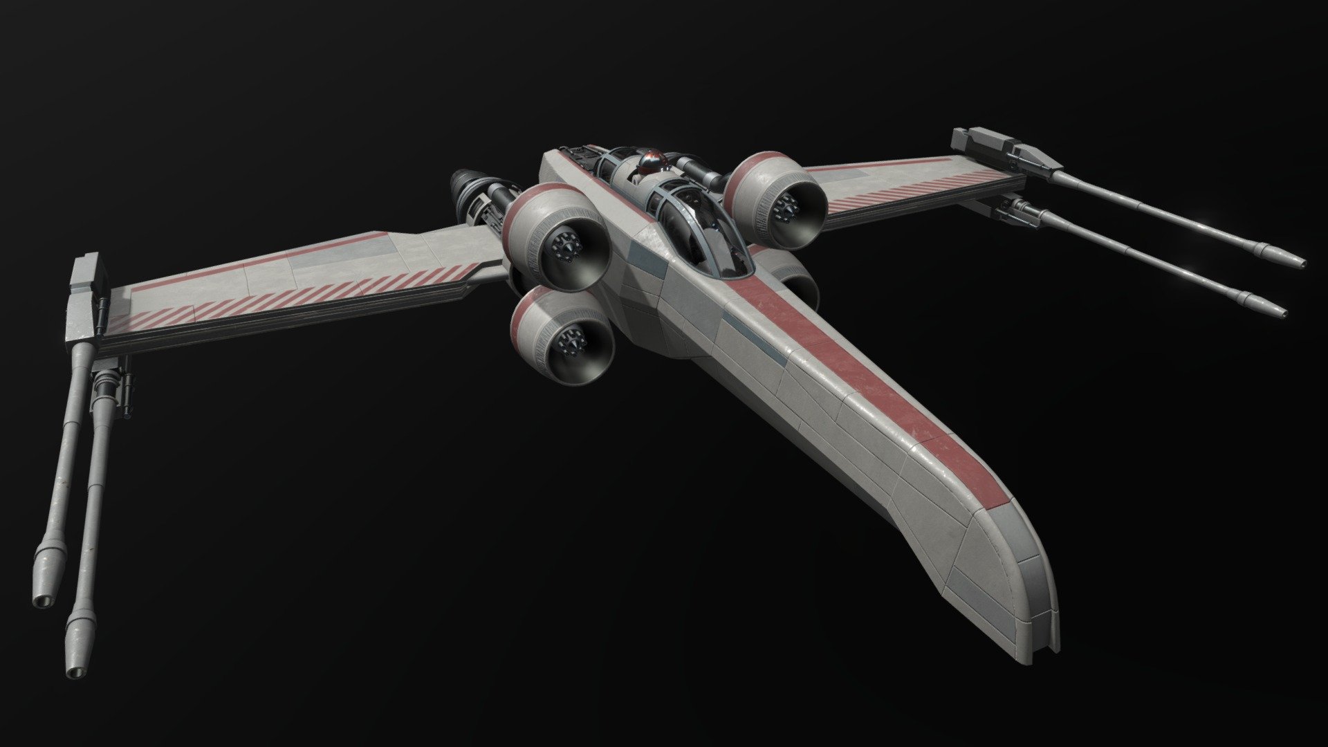 SketFab_Star_Wing - 3D model by tjltelion [0b253ea] - Sketchfab