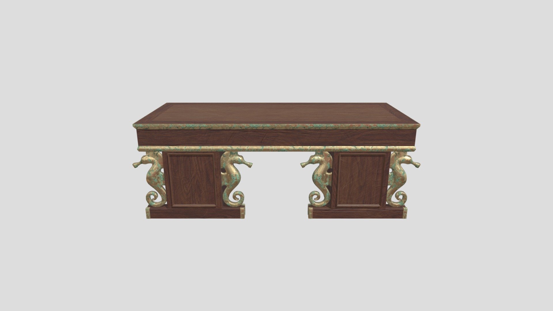 Ship Commander Desk Model - 3D model by Guil Dauphin (@guildauphin ...