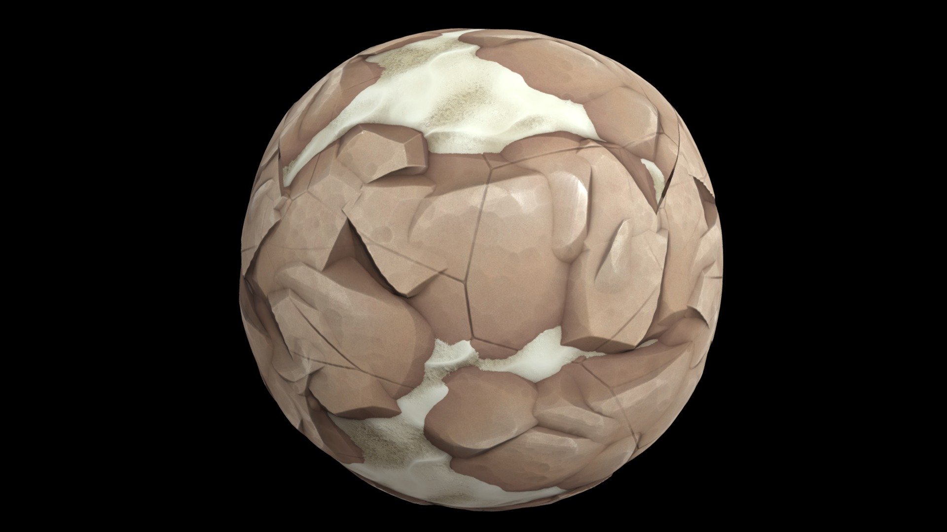 Stylish Sand & Rock PBR Material - 3D model by Kenny Kwok. (@motpanda ...
