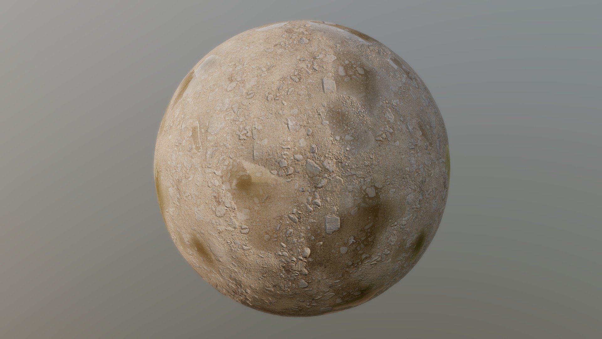 Puddles on dirt material - Download Free 3D model by Yo.Ri (@grox777 ...