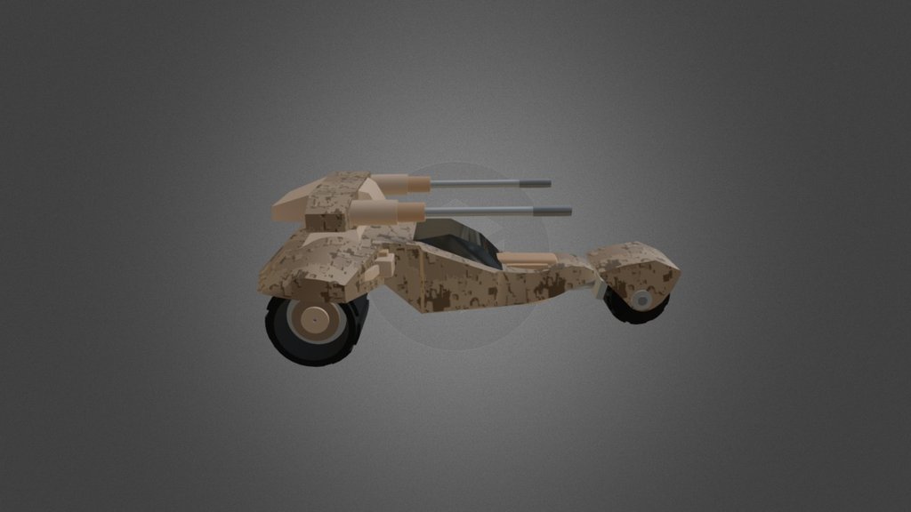 Trike - 3D model by Hixerz_ [0b2a1f1] - Sketchfab