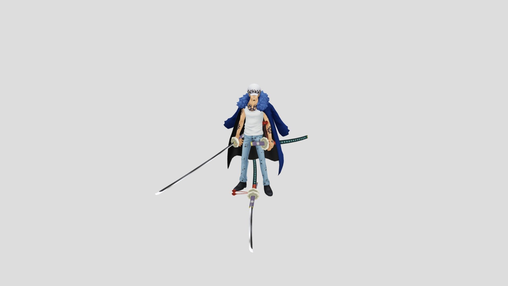 one piece bounty rush Winner Island Law - Download Free 3D model by ...