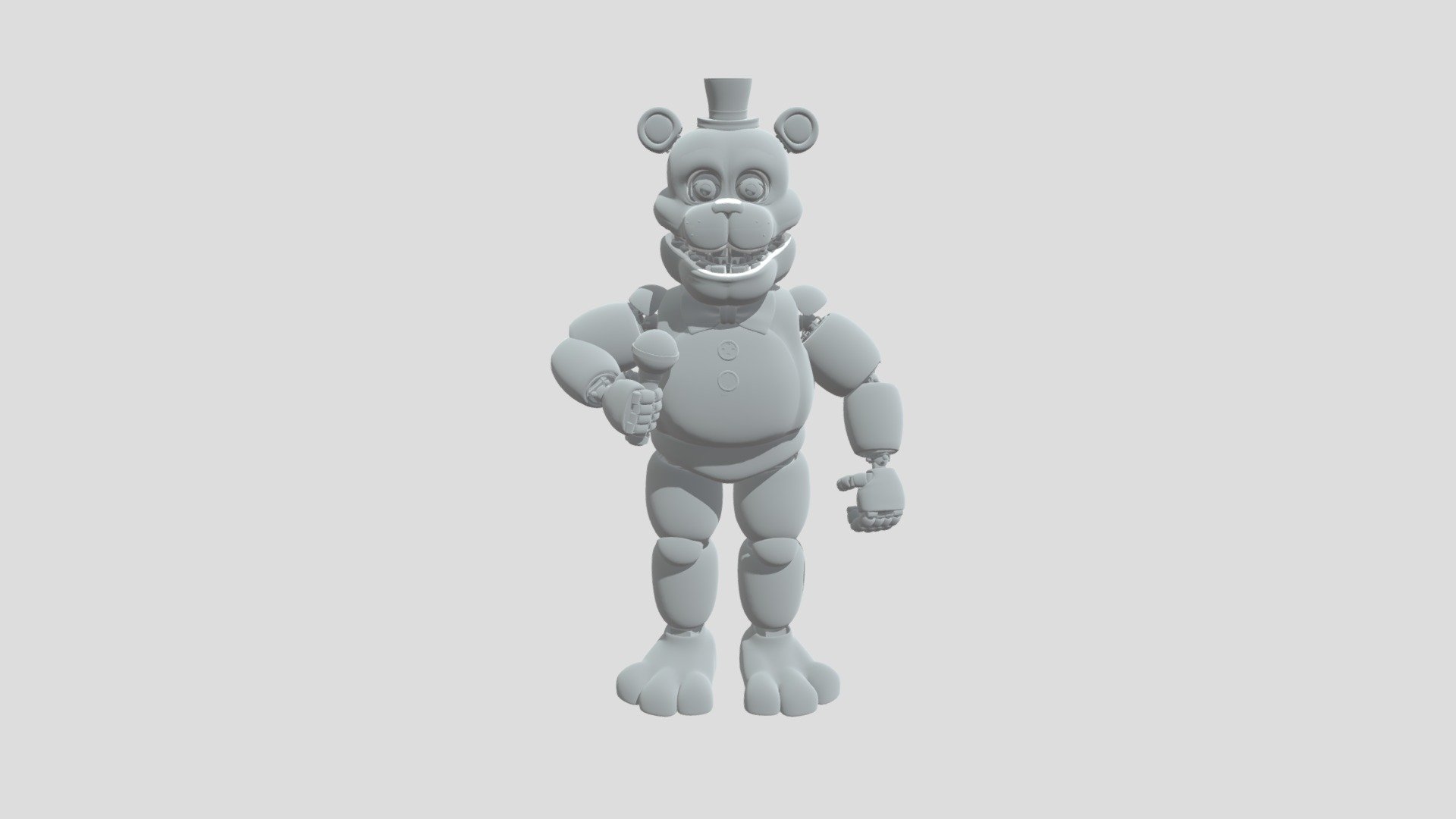 Fredbear - Download Free 3D model by SnownP3d (@Standknifez) [0b2ab56 ...