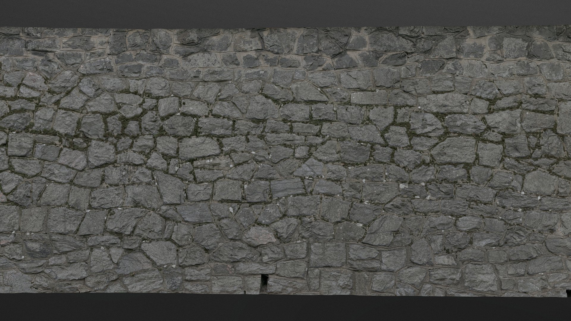 Long dark stone wall - Buy Royalty Free 3D model by matousekfoto ...