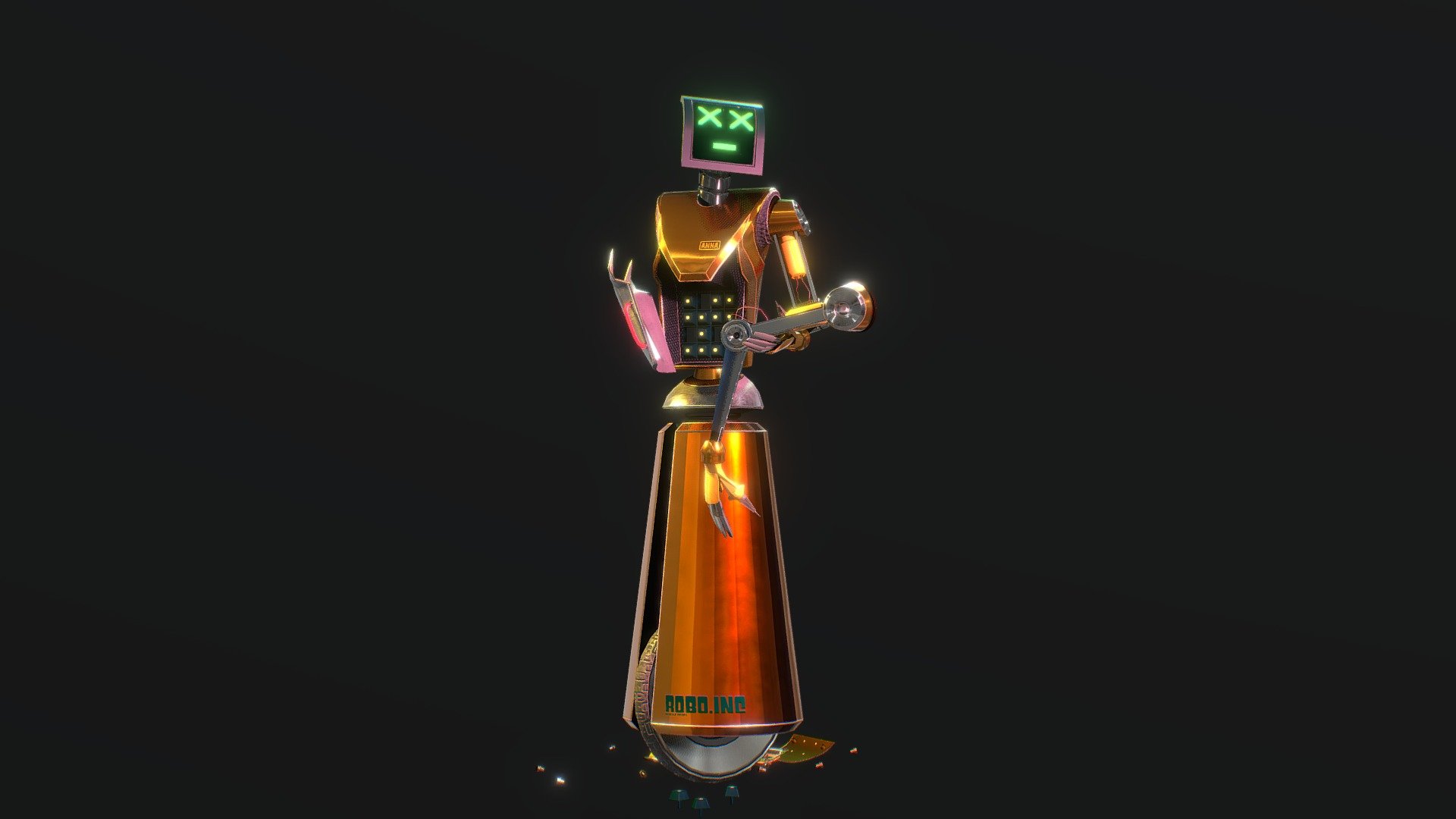 Anna - Robo.Inc - 3D model by tus3d [0b2bf8b] - Sketchfab
