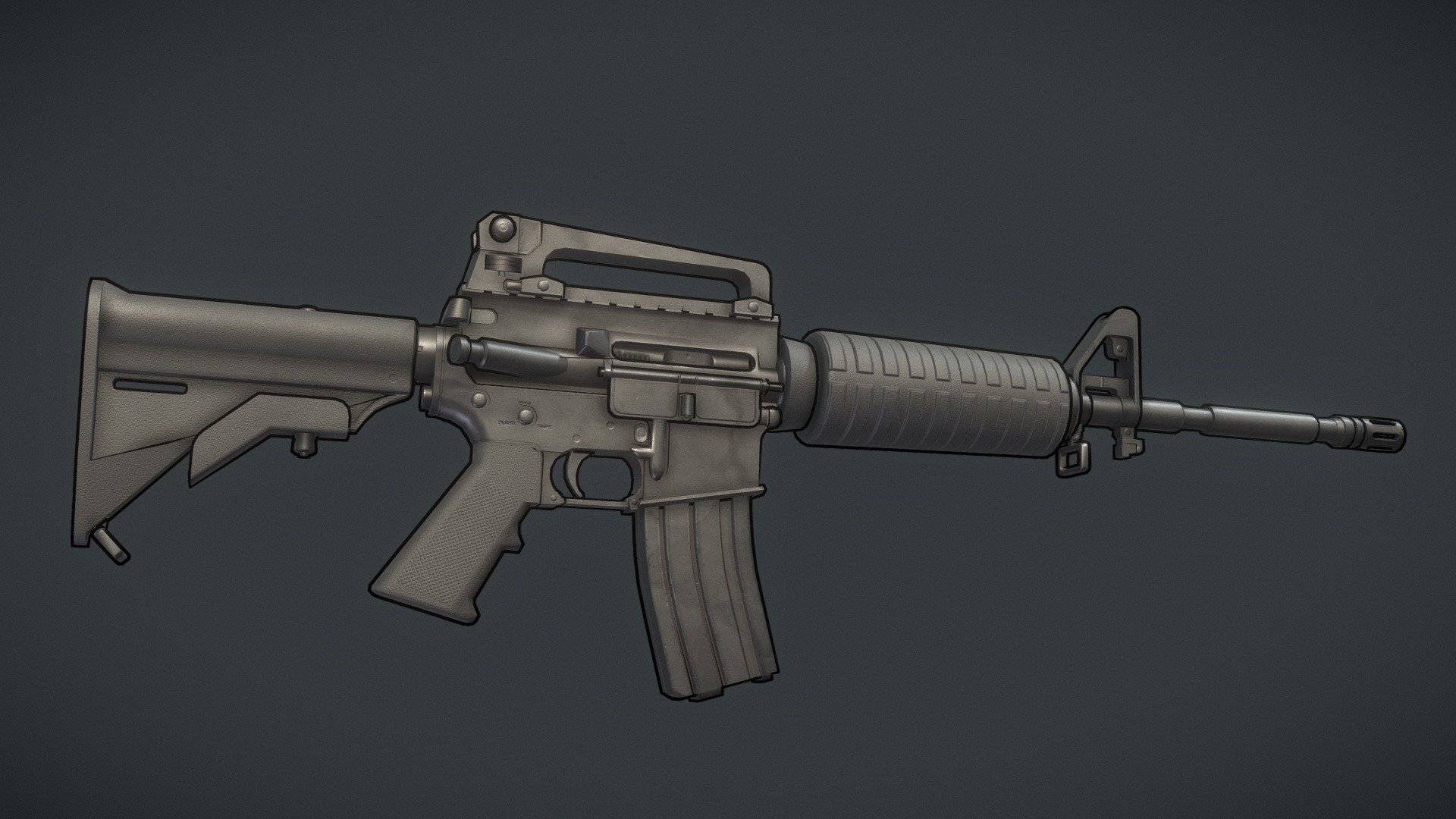 M4 - 3D model by salvadorrodriguez [0b2c524] - Sketchfab