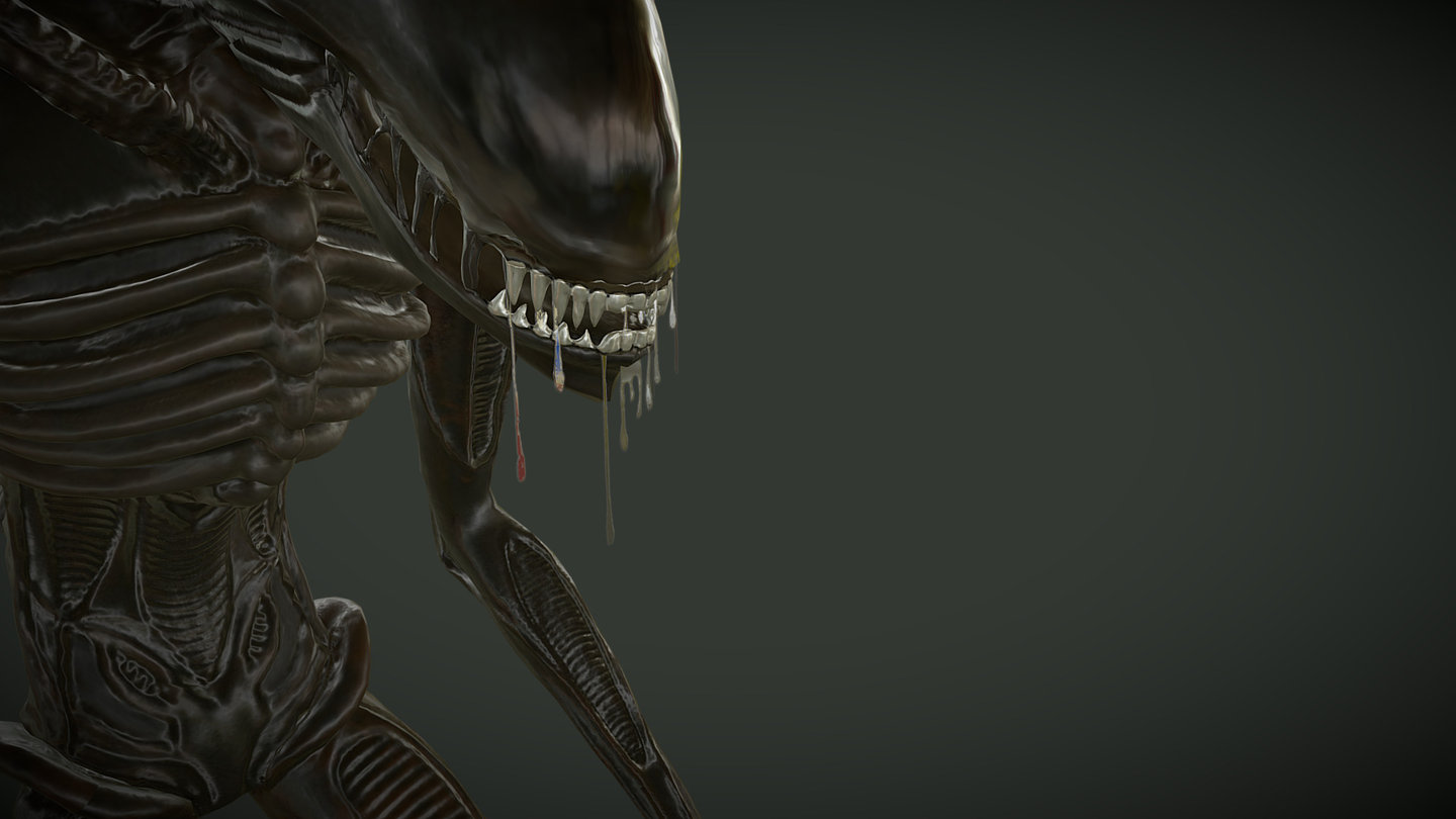 Xenomorph - Alien - 3D model by connieuitsu [0b2cfcc] - Sketchfab