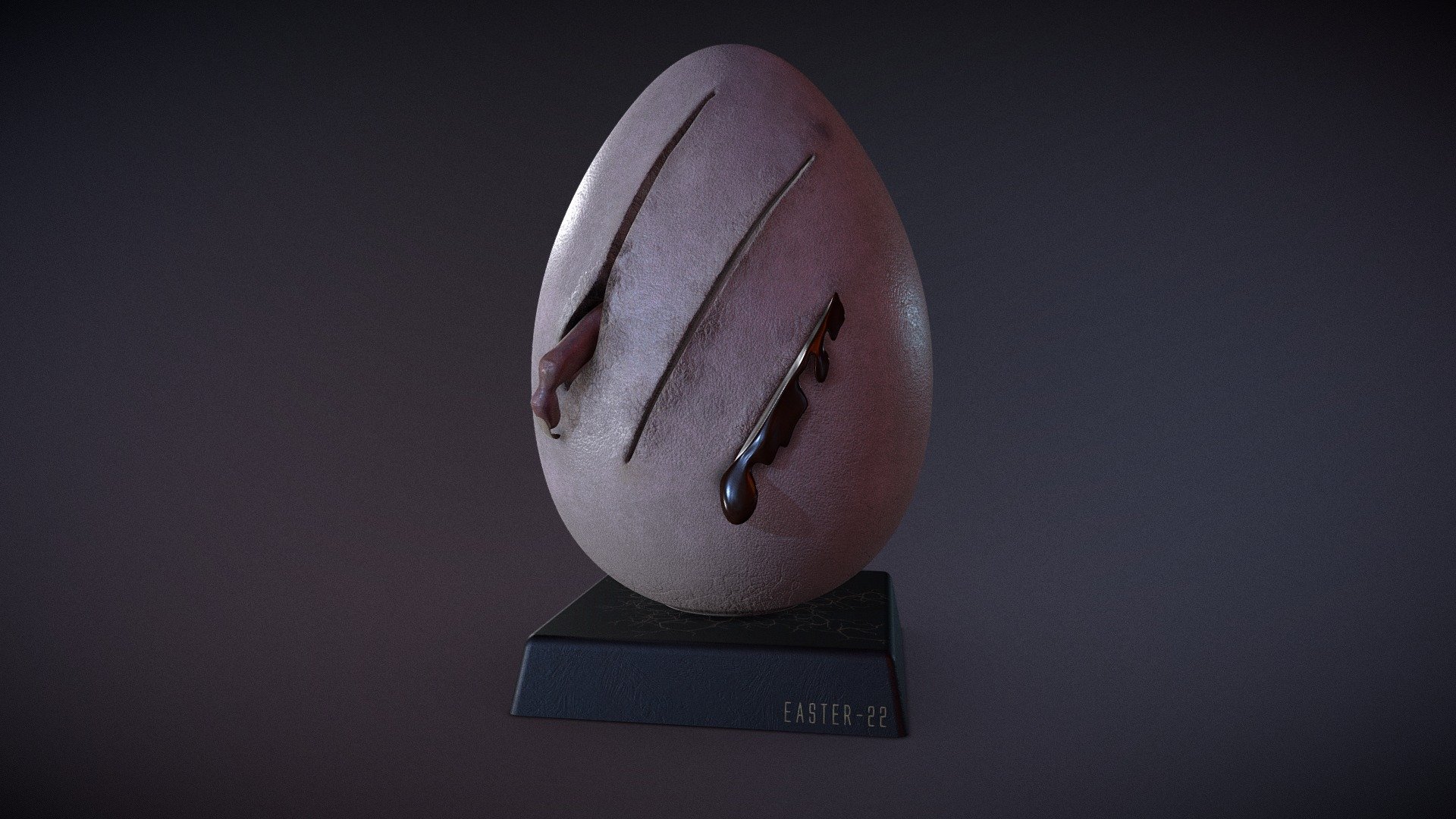 Happy monster Easter - Download Free 3D model by Flow Studio ...