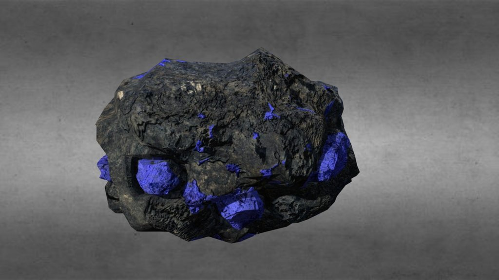 Ore blue - 3D model by Cordy [0b2fcbb] - Sketchfab