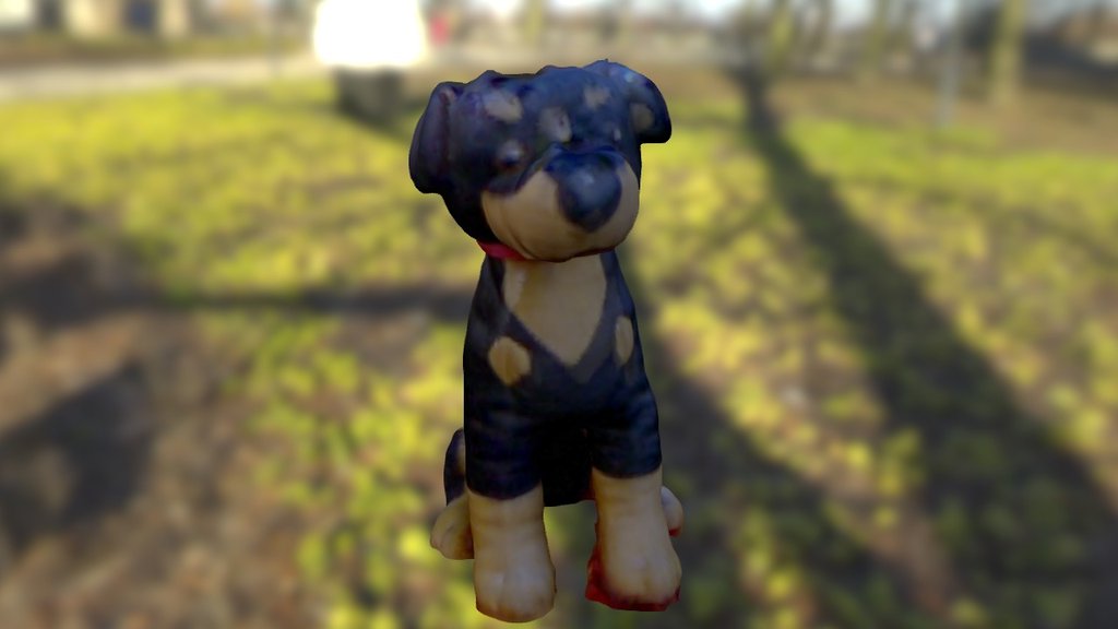 Dog - 3D model by kewonotay [0b31895] - Sketchfab