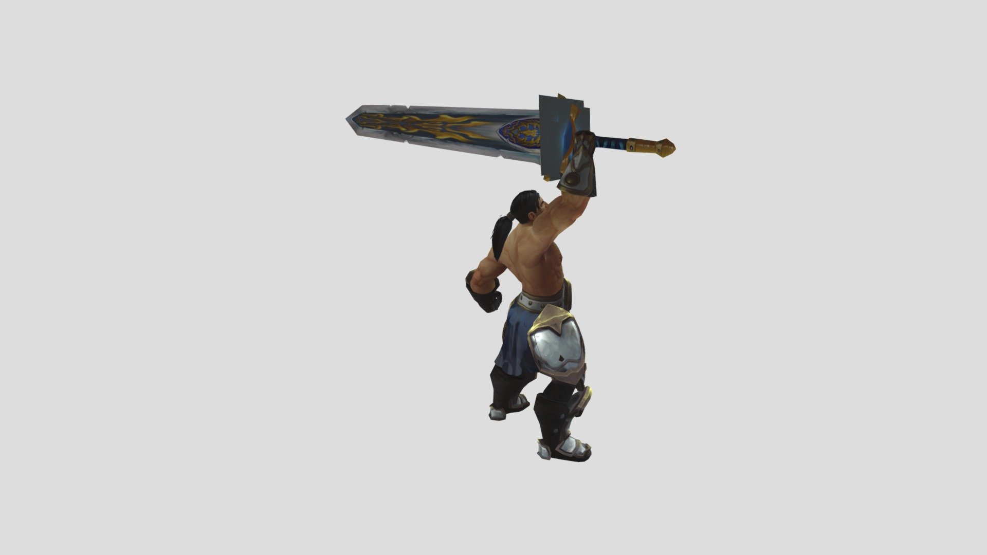 Warrior Hand Up with Sword - Download Free 3D model by ORee ...