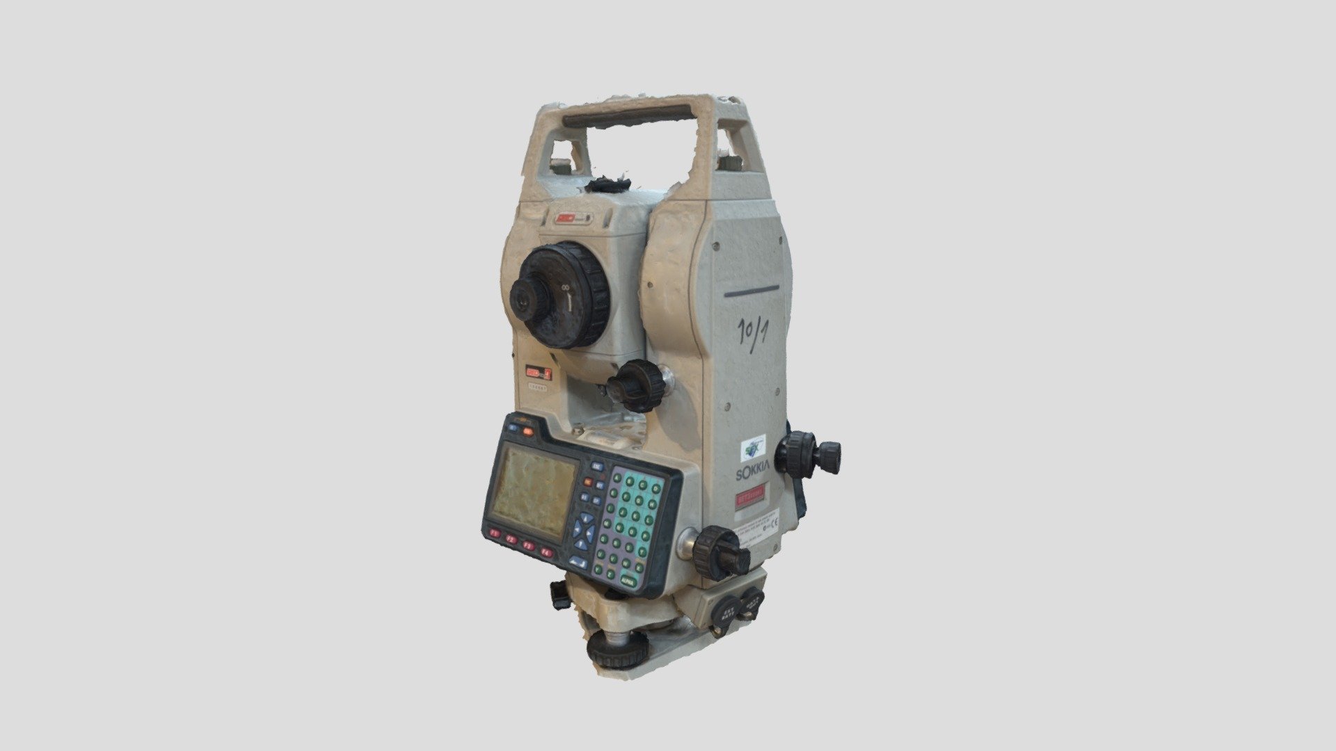 Sokkia SET3030R3 Total Station 3D model - Buy Royalty Free 3D model by ...