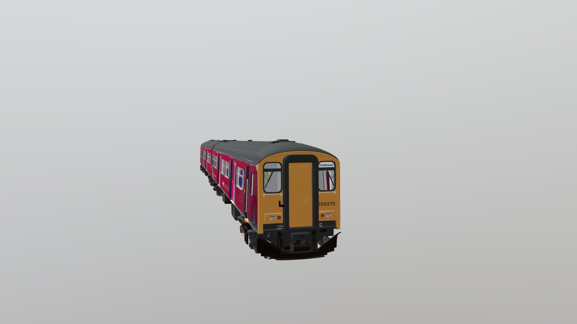 Class 150/2 Diesel Multiple Unit (DMU) - 3D model by Traindriveracademy ...