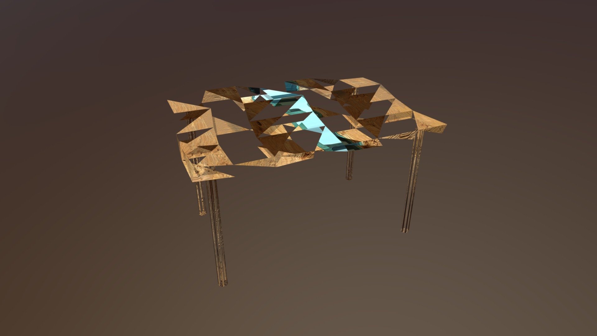 Table - 3D model by Sarah.Teng [0b323af] - Sketchfab