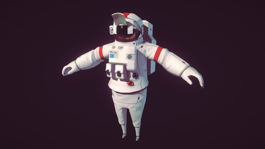 cartoon astronaut - A 3D model collection by shaned32 - Sketchfab