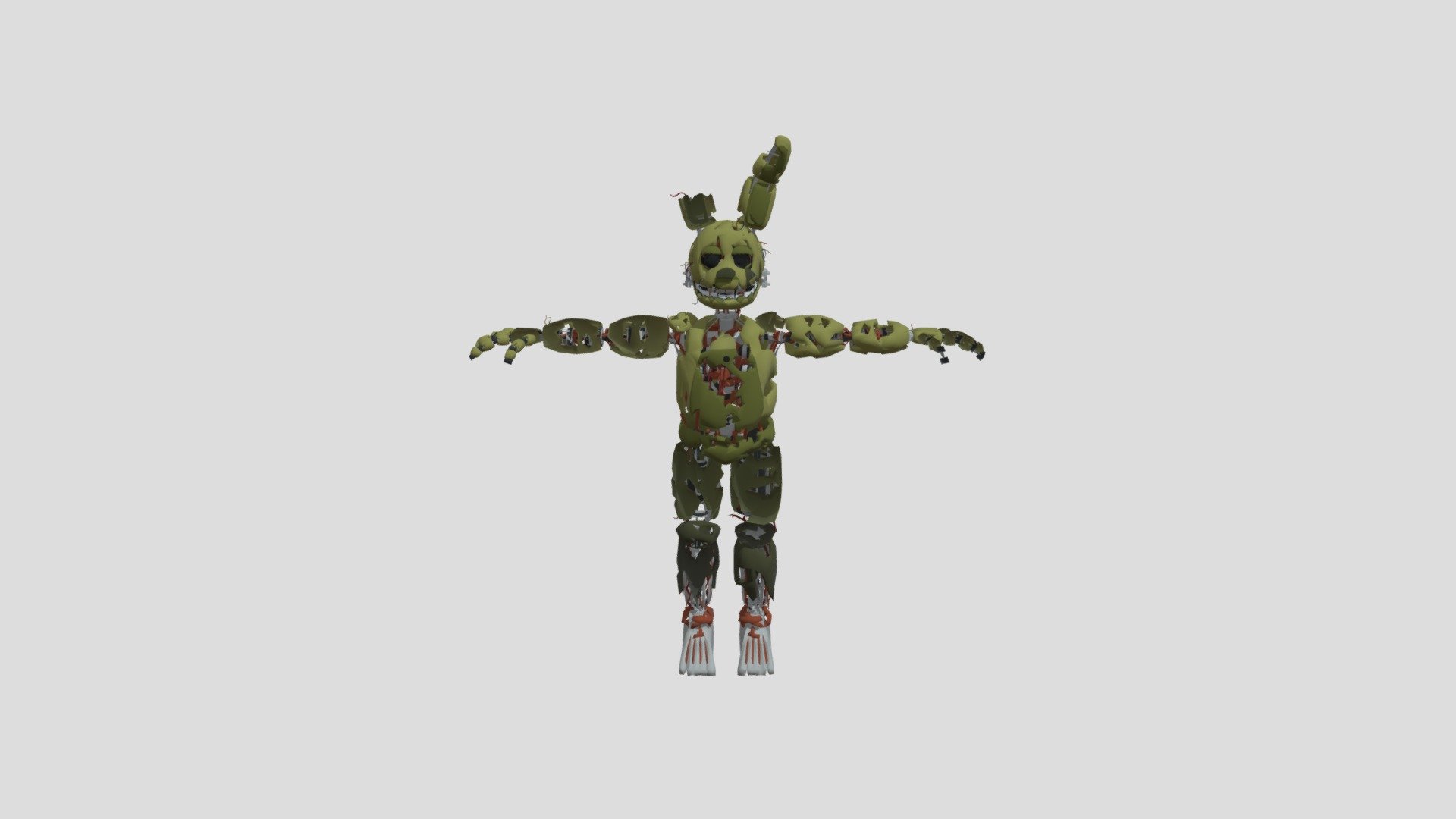 Springtrap - Download Free 3D model by atremartem97 [0b32840] - Sketchfab