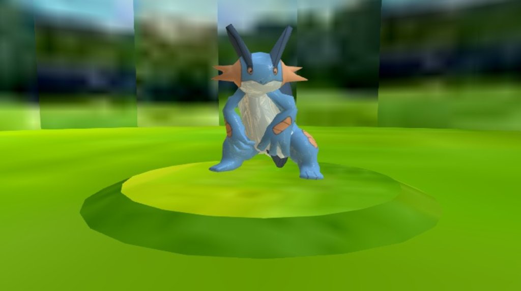 Idle(Swampert) - SMD Update - Pixelmon 4.1.1 - 3D model by Xander ...