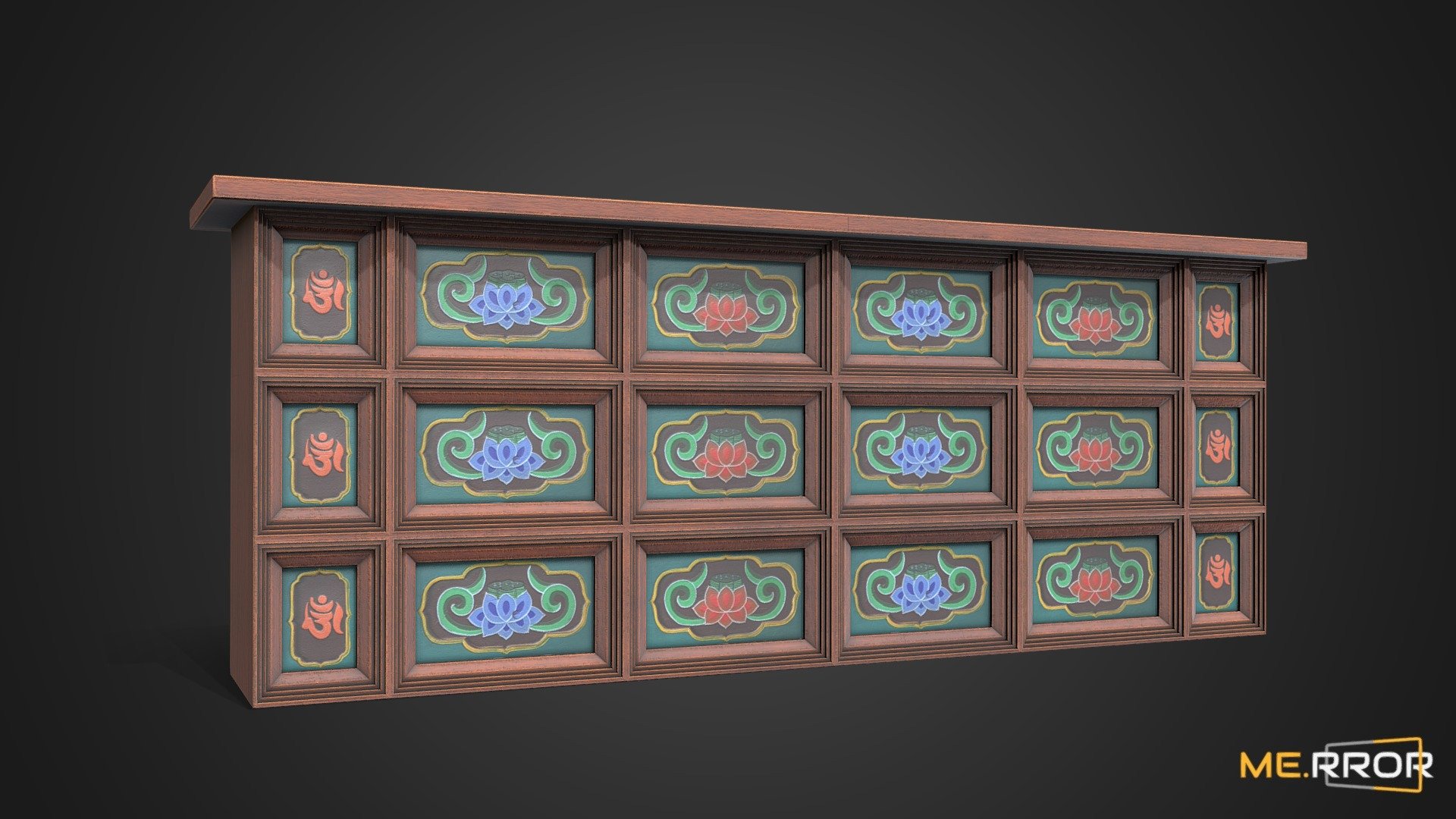 [Game-Ready] Buddhist Temple Furniture - Buy Royalty Free 3D model by ...