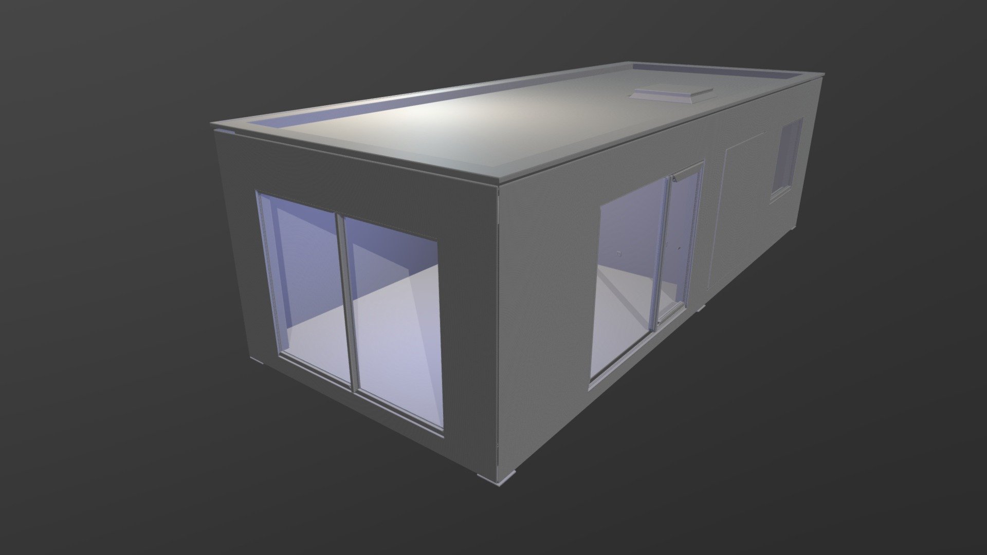 Health care unit type2 50m²_type 3_simplified - 3D model by 3dgraphix ...