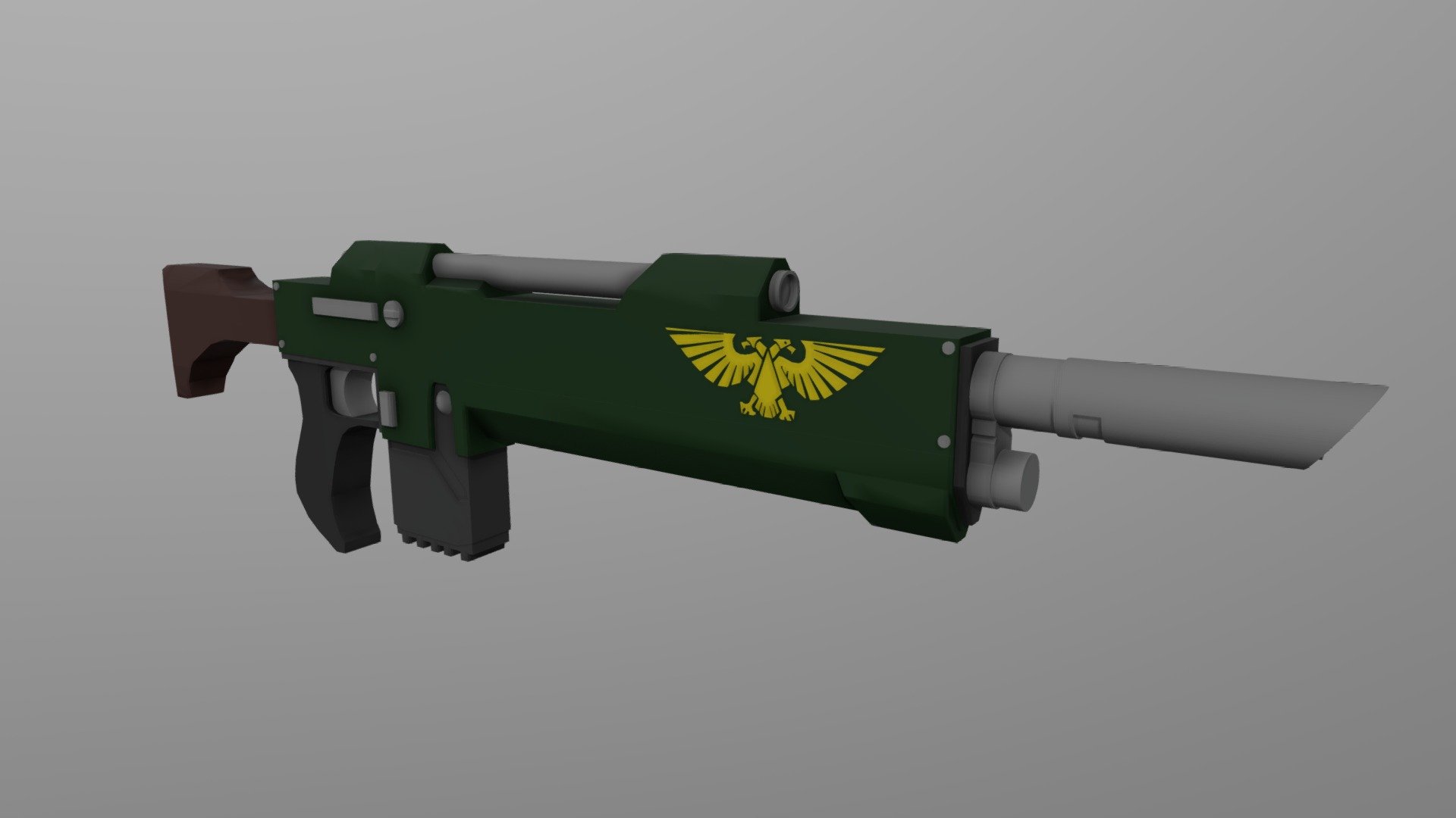 Lasgun (Low Poly) - Download Free 3D model by FallibleCrowd [0b36bfe ...