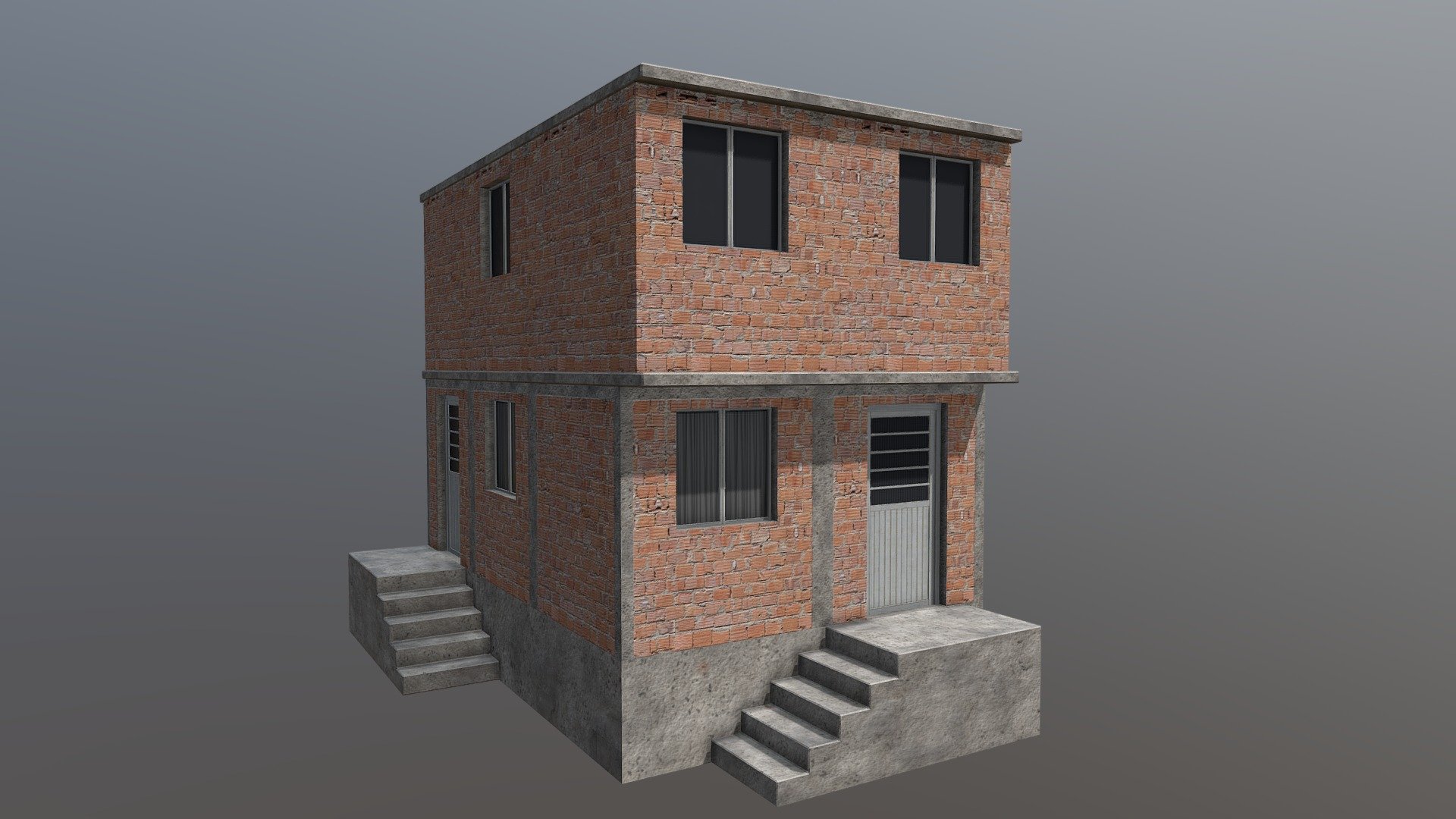 Brazilian Favela House - 3D model by SnowziN2 [0b36e6c] - Sketchfab