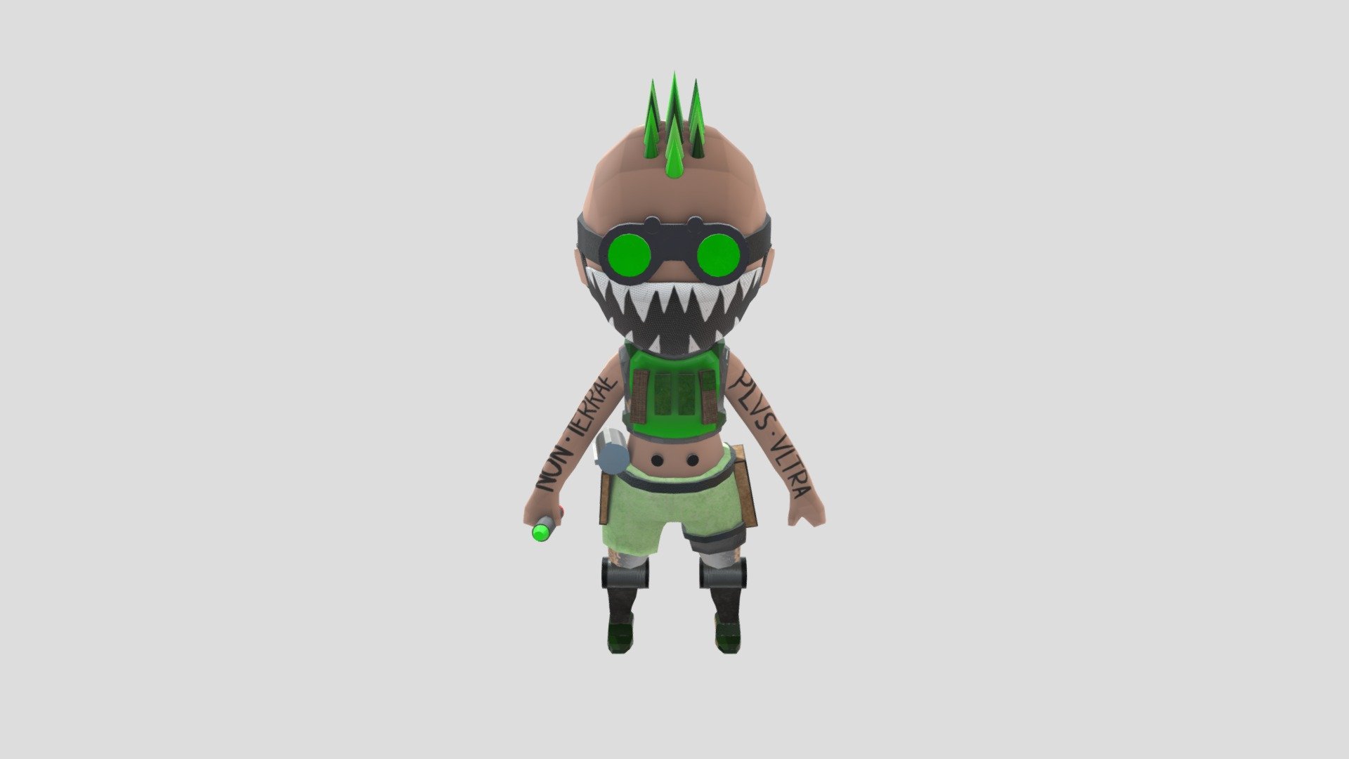 Chibi Octane - 3D model by UssetFursut [0b39326] - Sketchfab