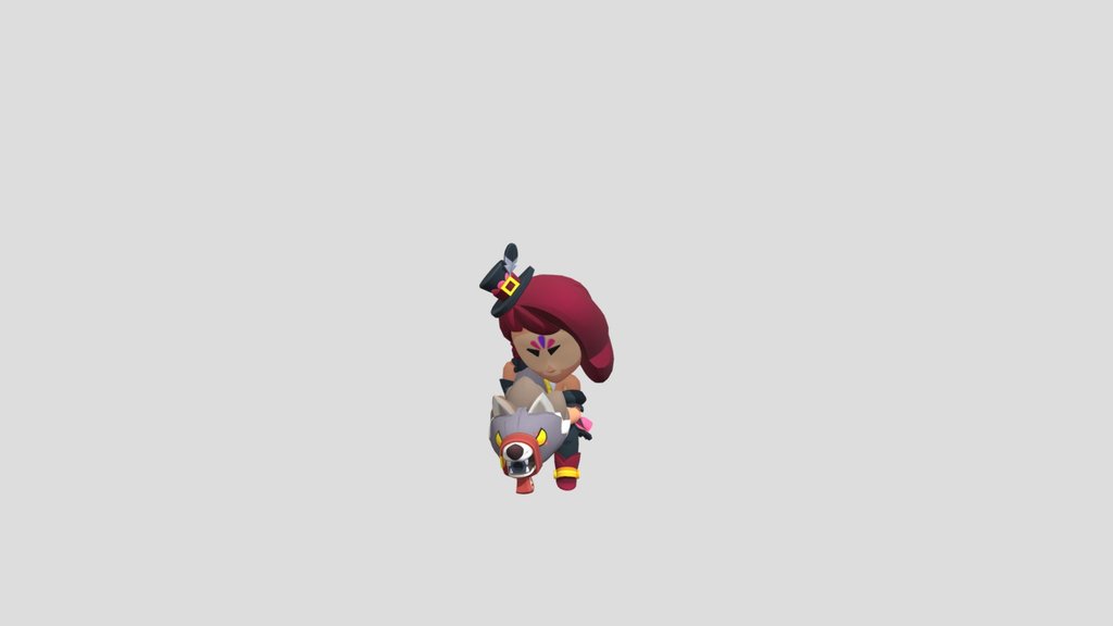 Brawl Stars Girls - A 3D model collection by AnubisCozy - Sketchfab