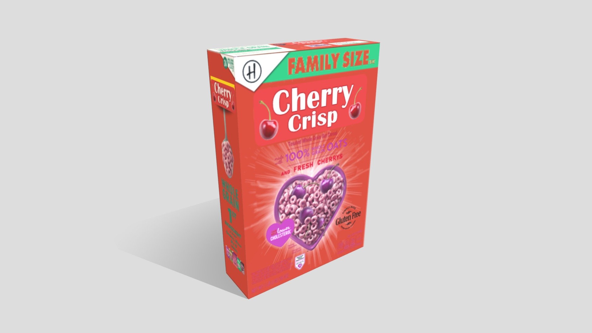 Cereal - Cherry Crisp - Buy Royalty Free 3D model by Marc Wheeler ...