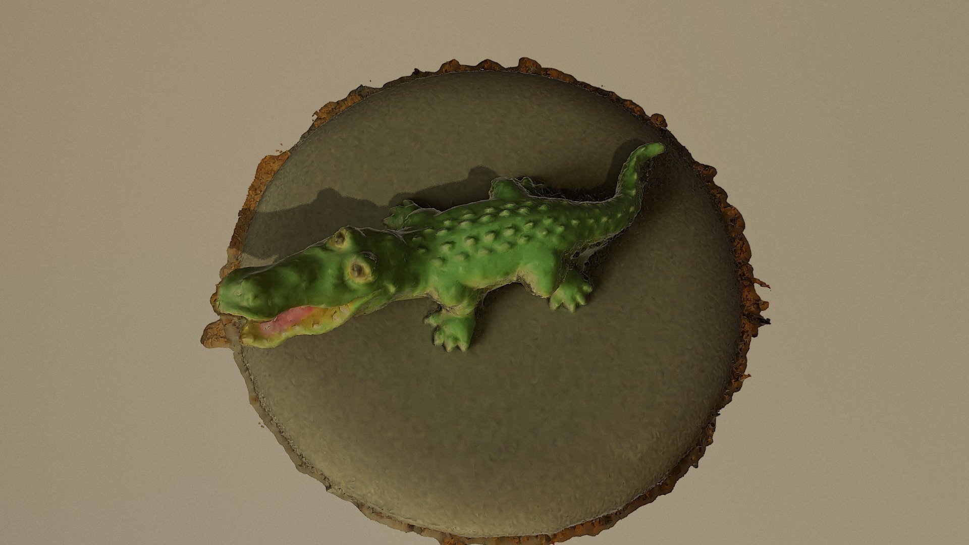 Crocky - Download Free 3D model by AVZ (@micropalaeontology) [0b40550 ...