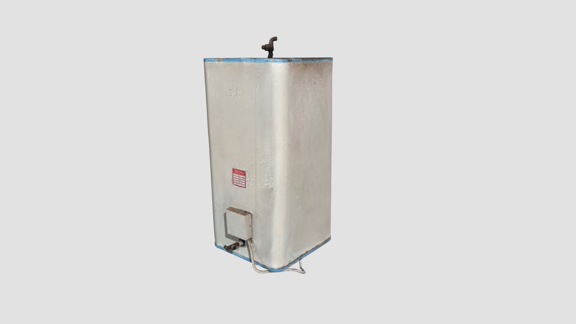Rectangular Water Boiler - Buy Royalty Free 3D model by MeshSmash ...