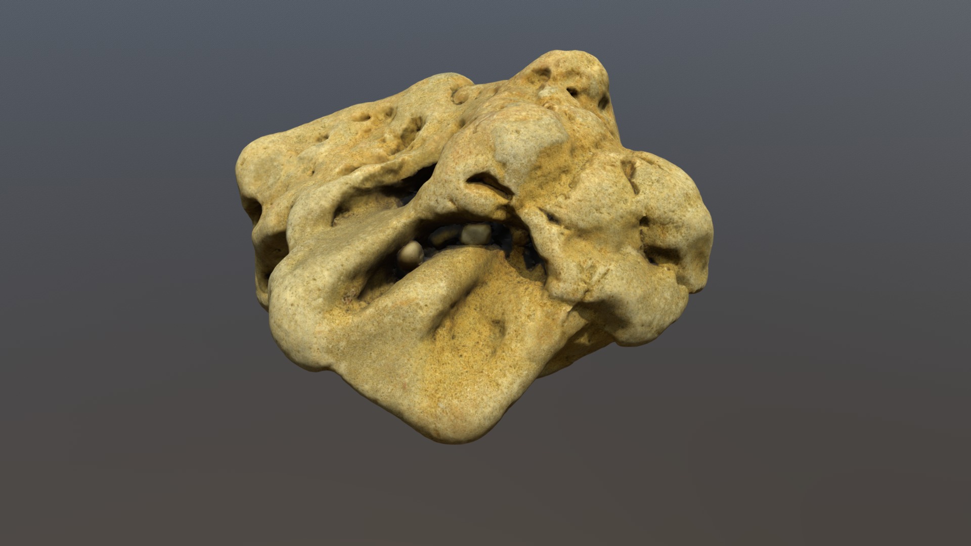 Blobfish Stone - 3D model by Molithaeus [0b43001] - Sketchfab