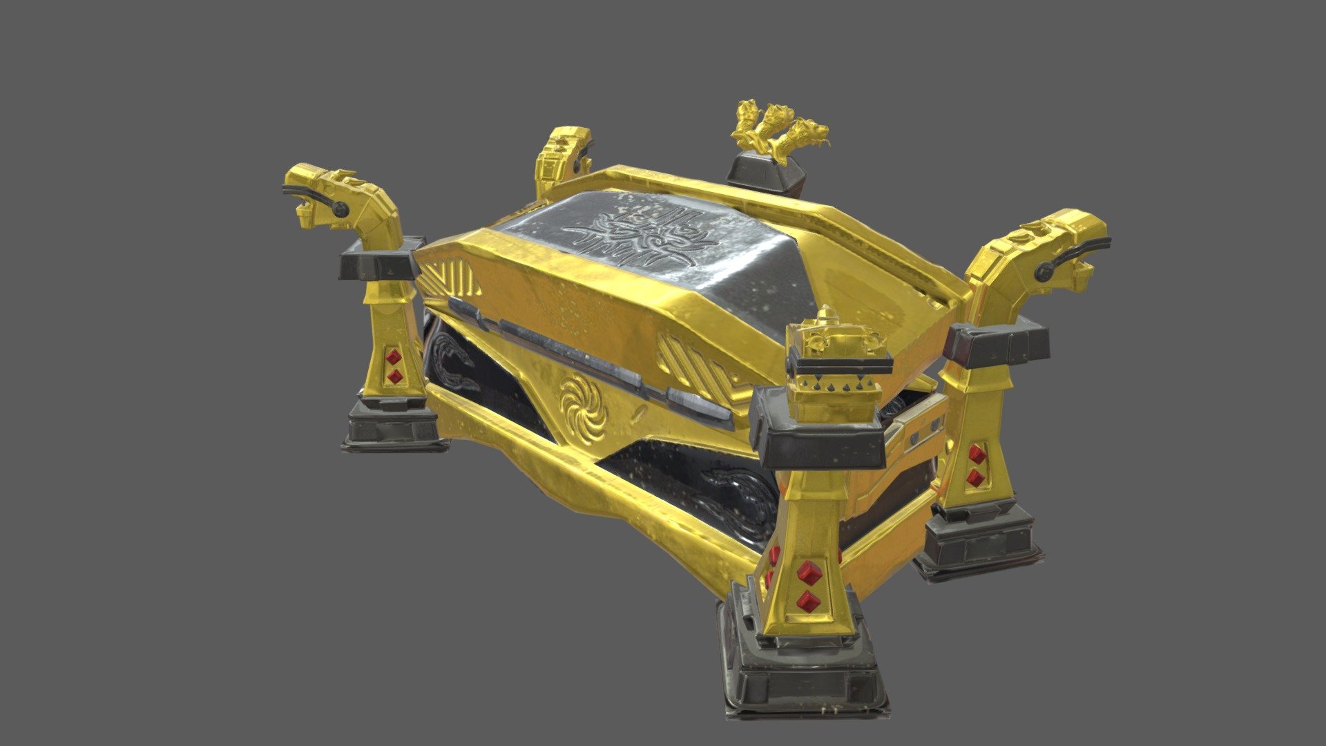Stylized legendary chest - 3D model by abdhaf (@abdhaf786) [0b44826 ...