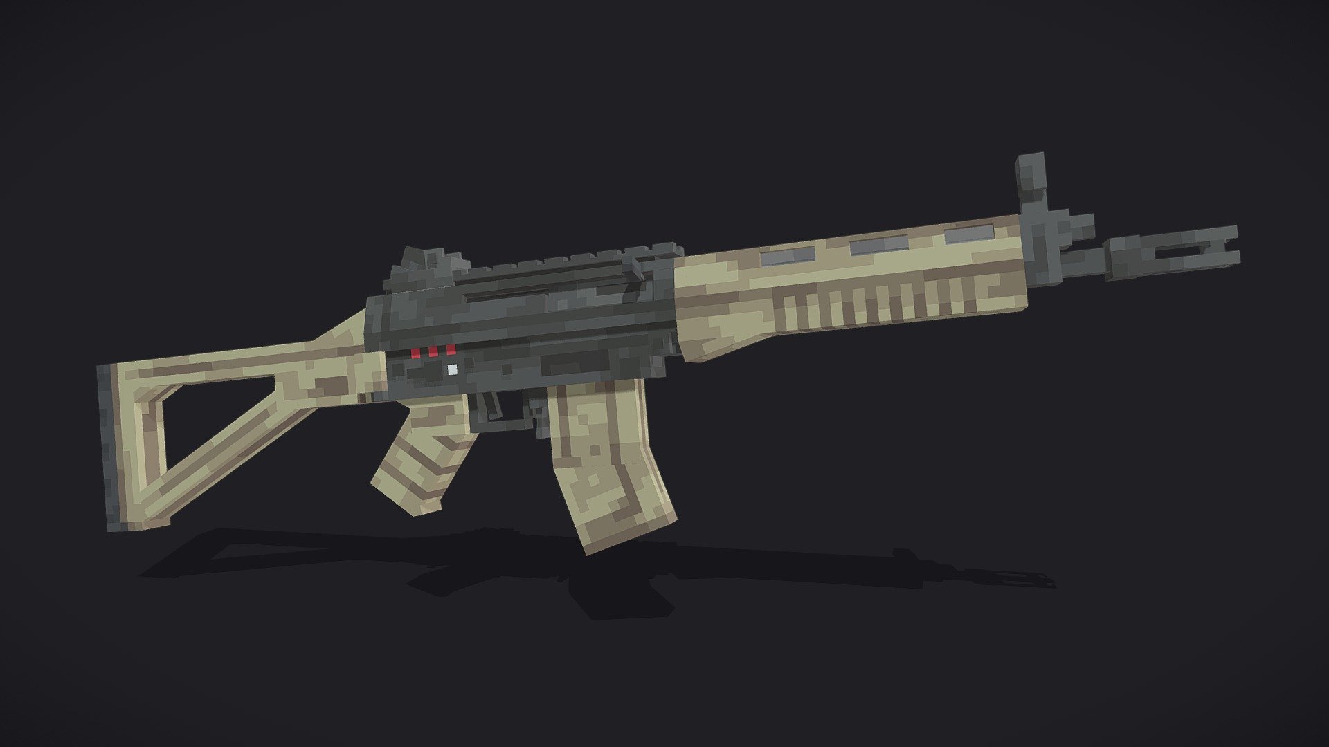 SIG SG551 - 3D model by Forest (@forestmcpixel) [0b45ed2] - Sketchfab