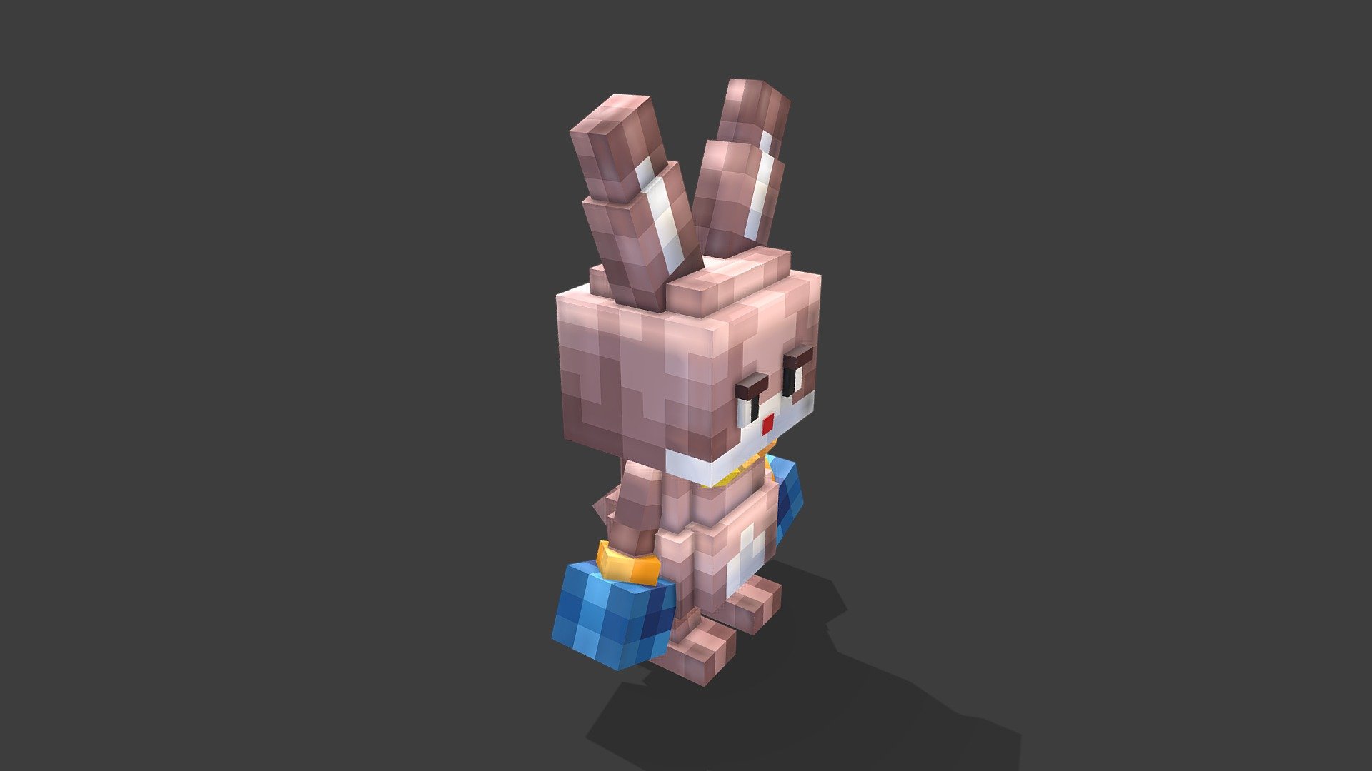 拳擊兔 - 3D model by kang1010 [0b46662] - Sketchfab