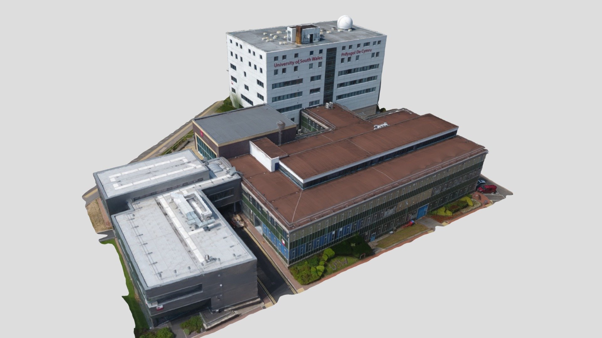 University of South Wales Campus: G-Block - 3D model by Kidner ...