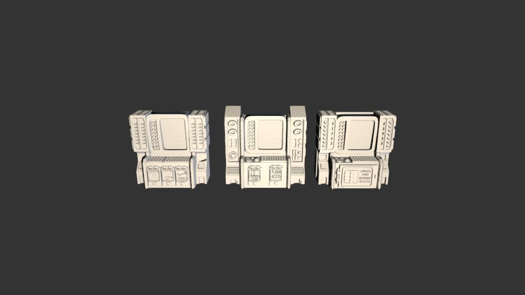 Console Display - 3D model by RBDMWILL (@skipatlan) [0b48085] - Sketchfab