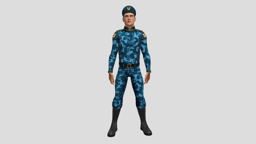 Human soldiers - A 3D model collection by Los Bionicos Animation Studio ...