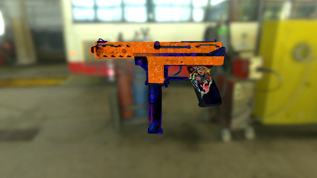 TEC9 - 3D model by Takugava3DS (@mikhailpagava) [0b492aa] - Sketchfab