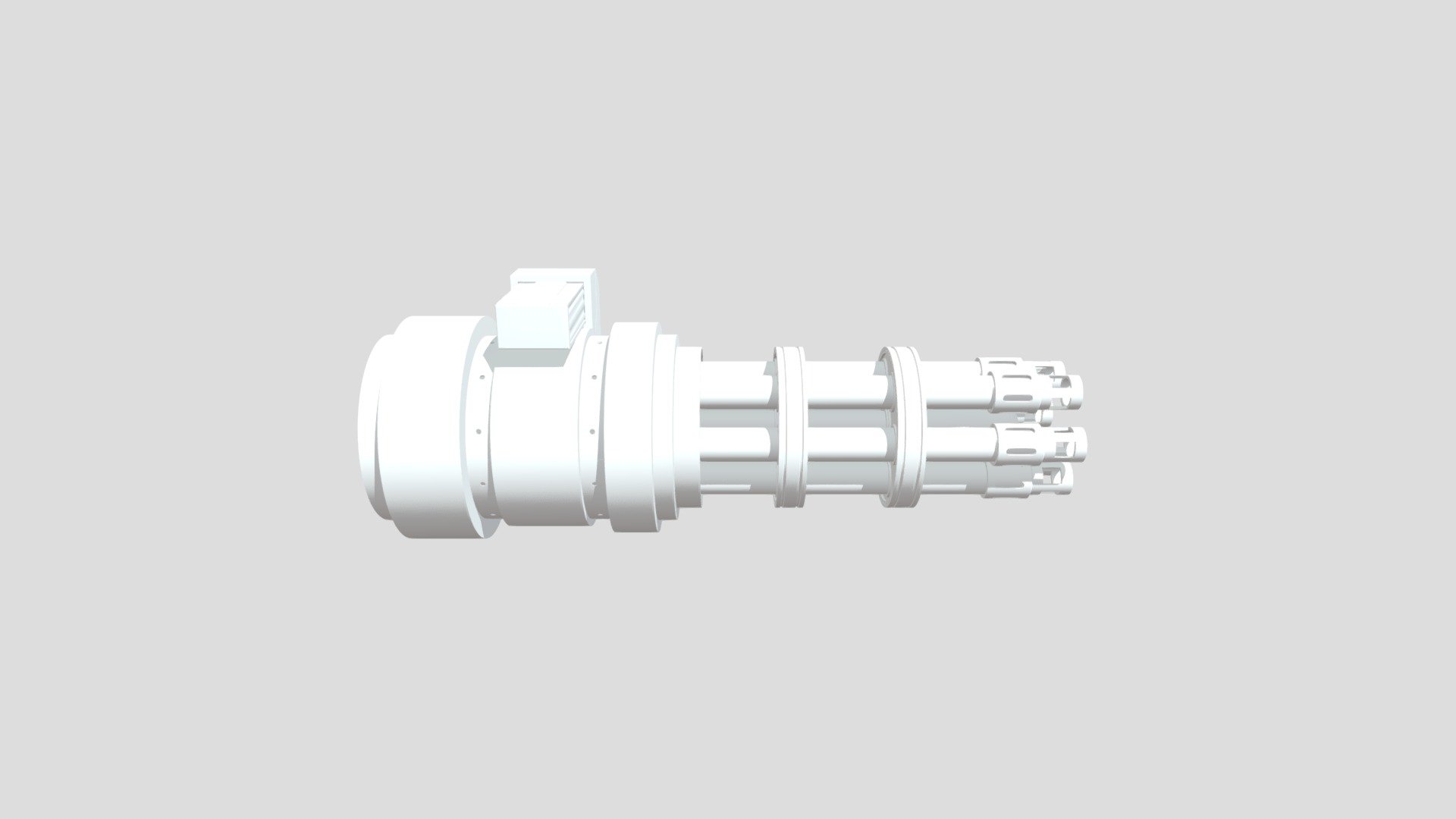 FF7R Barret's Gatling Gun Prop Assembly - 3D model by ExoFlight LLC ...