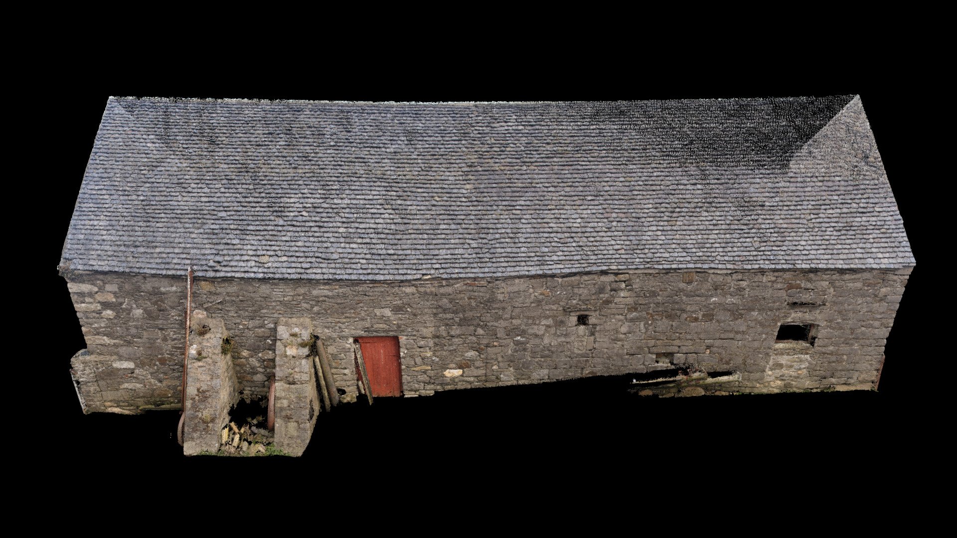 Friary Chapel, Ballabeg, Isle of Man - 3D model by S J Styles ...