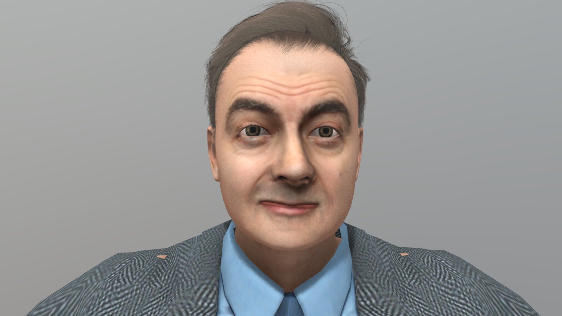 Mr Bean (Rowan Atkinson) - Download Free 3D model by Alemi3D [0b501d4 ...