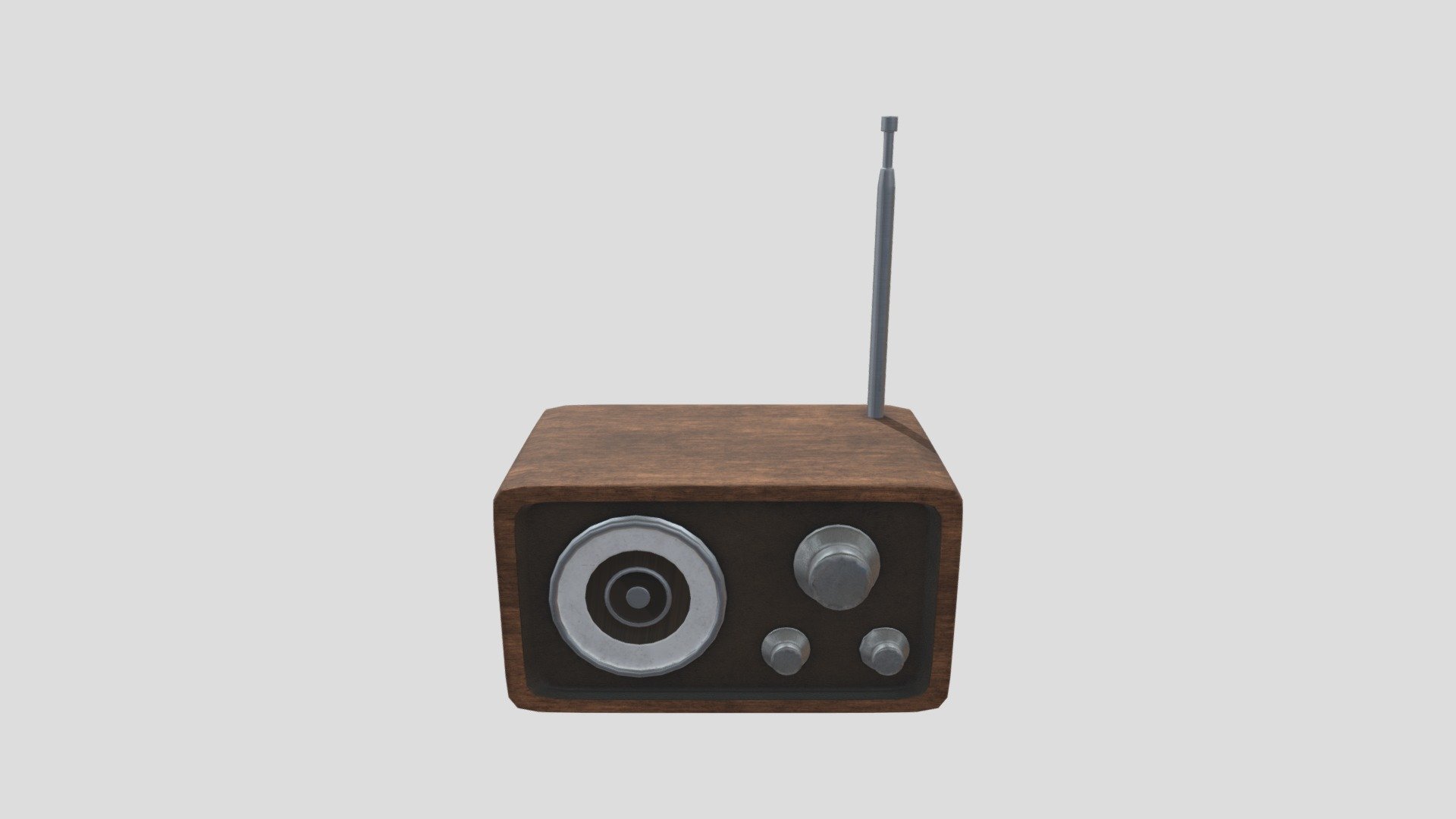 Radio - Download Free 3D model by Monolag [0b5484e] - Sketchfab